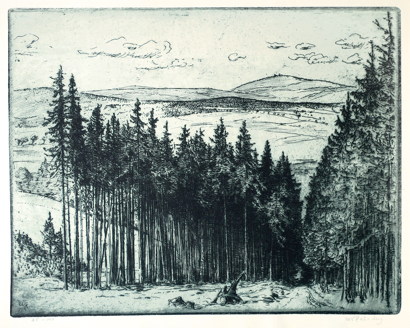Zeising, Walter - Sammlung "Erzgebirgische Landschaftskunst"